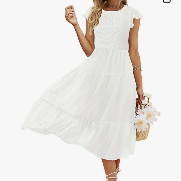 Merokeety | Dresses | Merokeety Womens Summer Flutter Short Sleeve ...